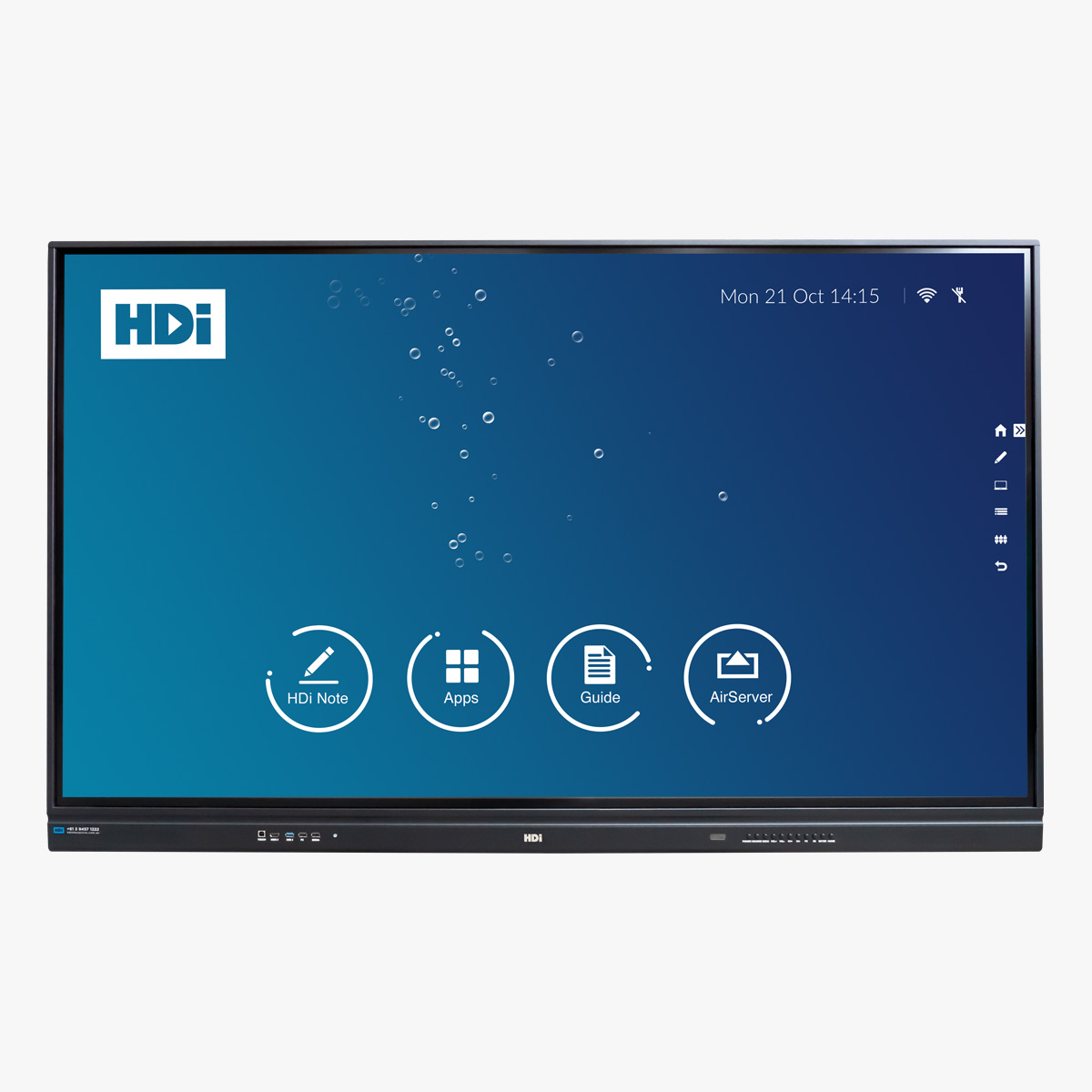 HDi edge Slim IR touch screen - HDi Interactive