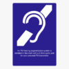Hearing augmentation braille sign - HDi Interactive