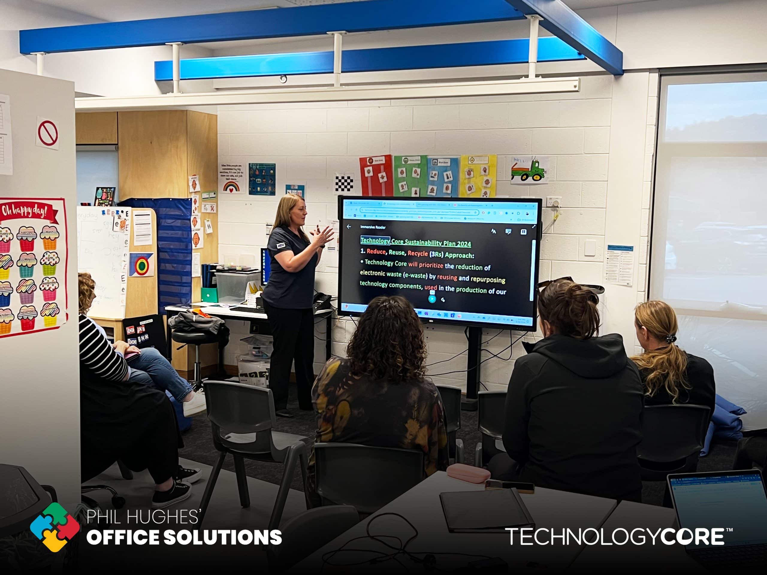 Adoption of HDi 75" Flex Screens at Southern Support School, Tasmania - HDi Interactive